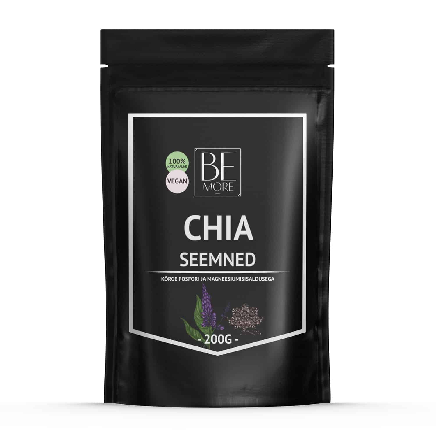 Chia seemned, 200g - Be More