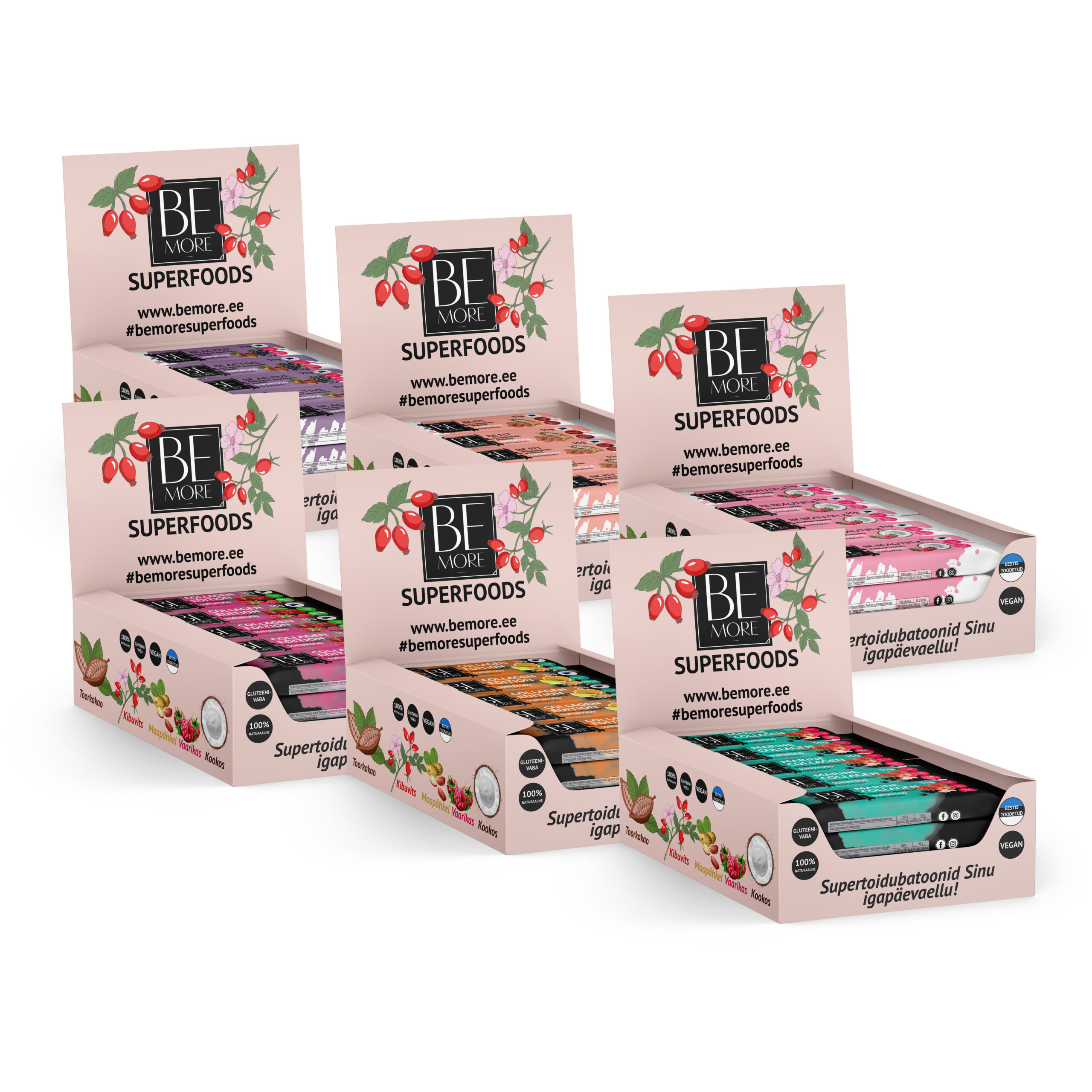 Raw bars combo all tastes together - Be More